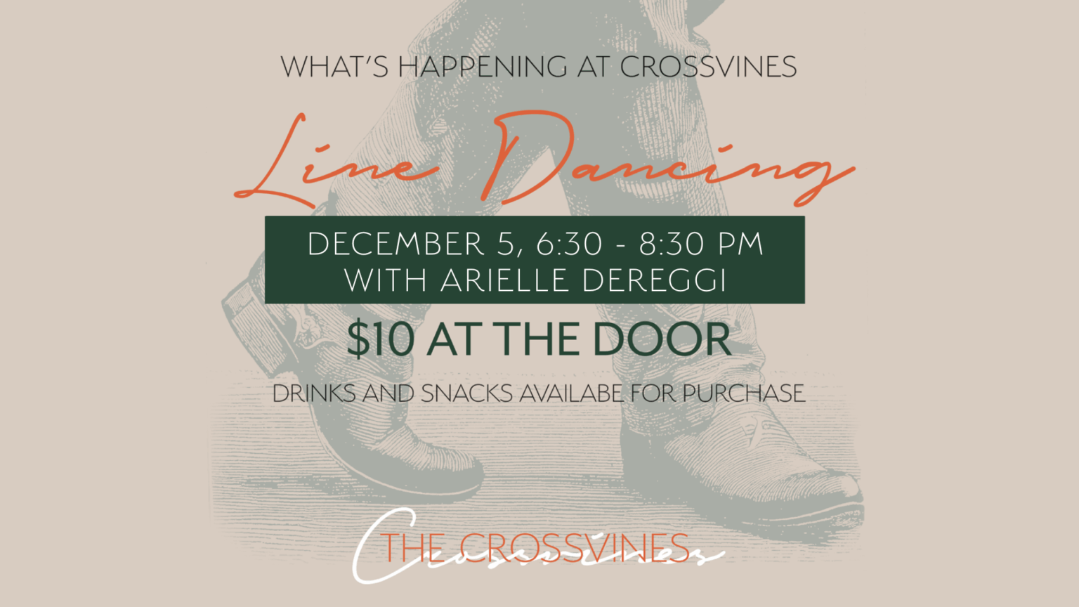 Line Dancing @ The Crossvines - Visit Montgomery